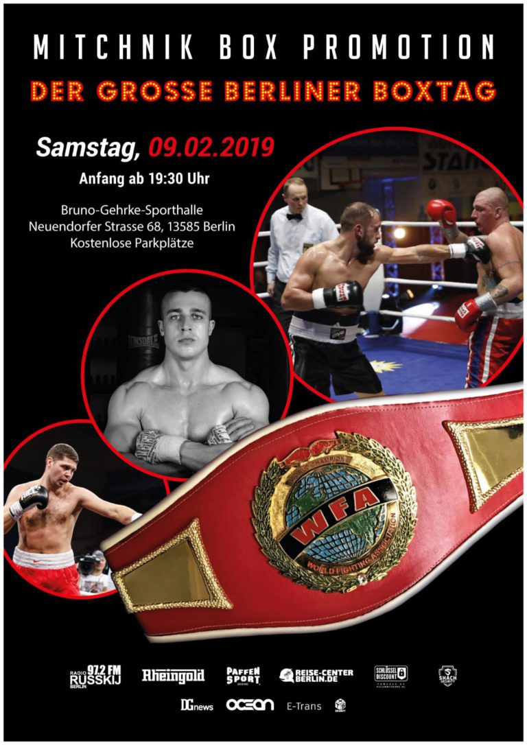 Cheyenne „Pepper“ Hanson boxt in der Bundeshauptstadt Berlin ...